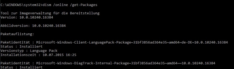 Windows 10: Update oder Treiber deinstallieren | cmd [DISM]
